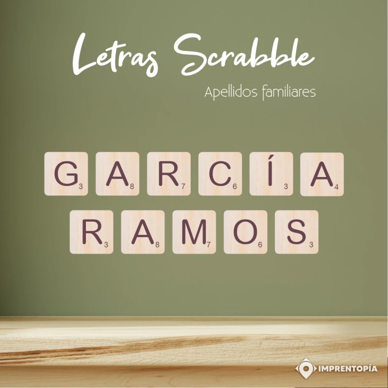 Ficha personalizada Scrabblel
